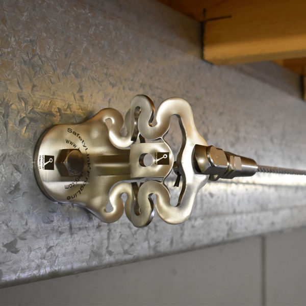 FrogLine – Wall Mounted Steel Mount End Anchor - SafetyLink