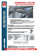 Overhead Lifeline | SafetyLink FrogLine Lifeline for use in Steel