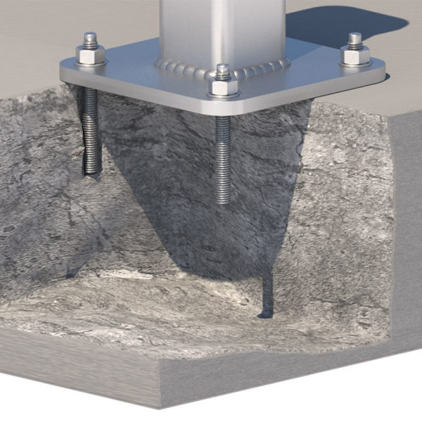 Roof Anchor – Classic Tuff Post 300 with Collared Eyebolt Concrete ...