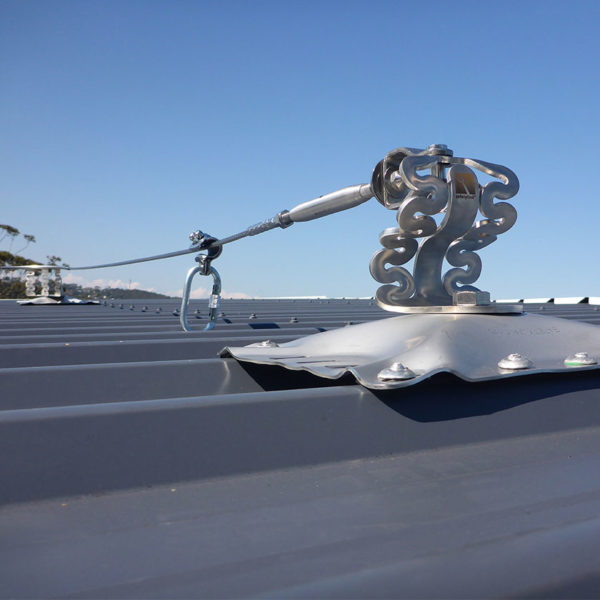 FrogLine – Corner Surface Mount Lifeline Stainless Steel – SafetyLink