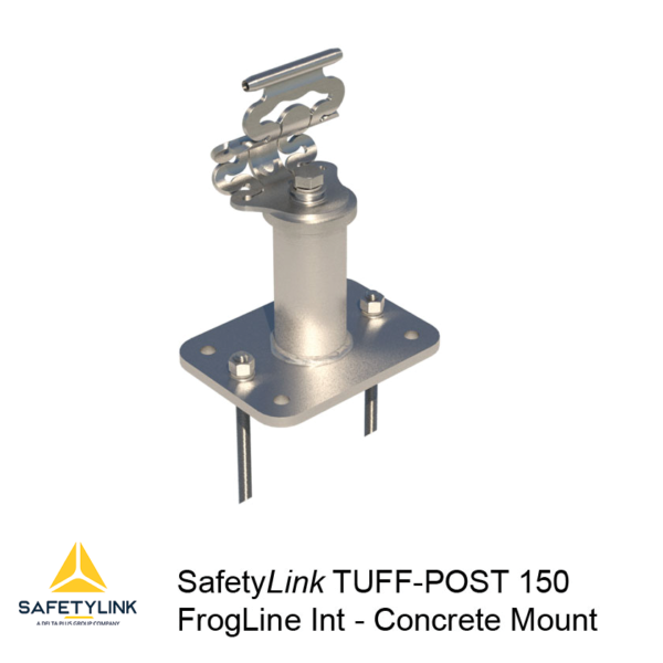 FrogLine – Tuff Post Intermediate Concrete Mount Round 150 – SafetyLink