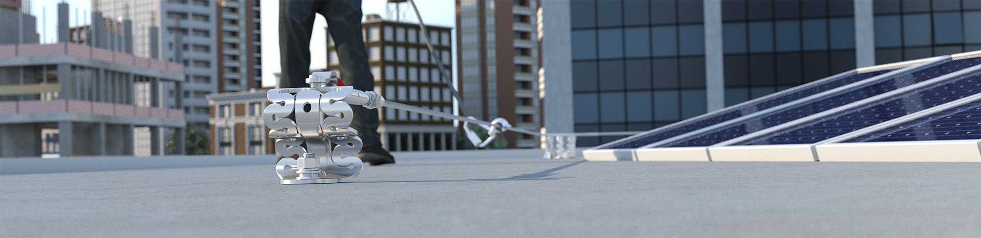 Horizontal Lifeline | Horizontal lifeline Systems SafetyLink