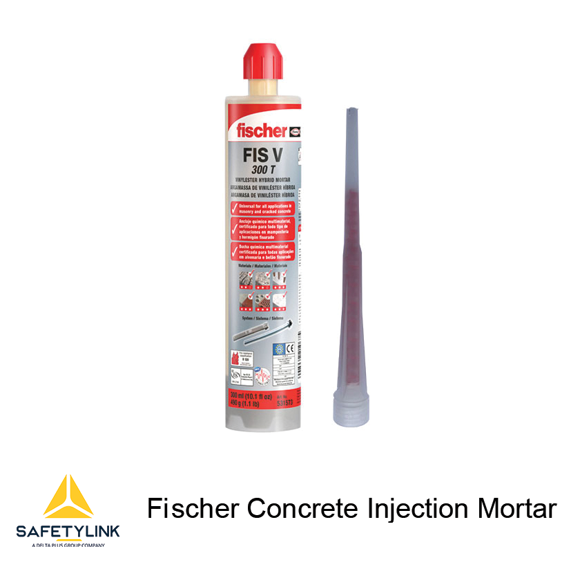 Concrete Injection Mortar Mounted Lifeline and Anchors – SafetyLink