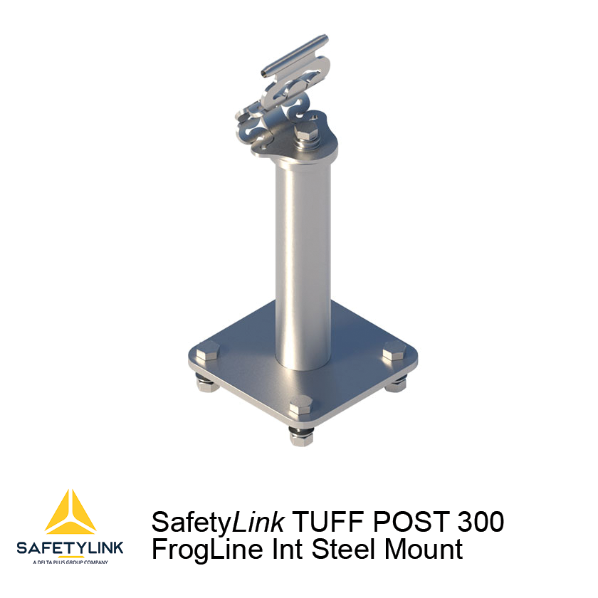 FrogLine – Tuff Post Intermediate Steel Mount Round 300 – SafetyLink