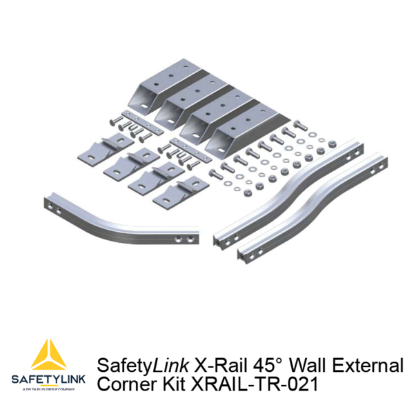 X-Rail – Horizontal Rail System Steel Mount - SafetyLink
