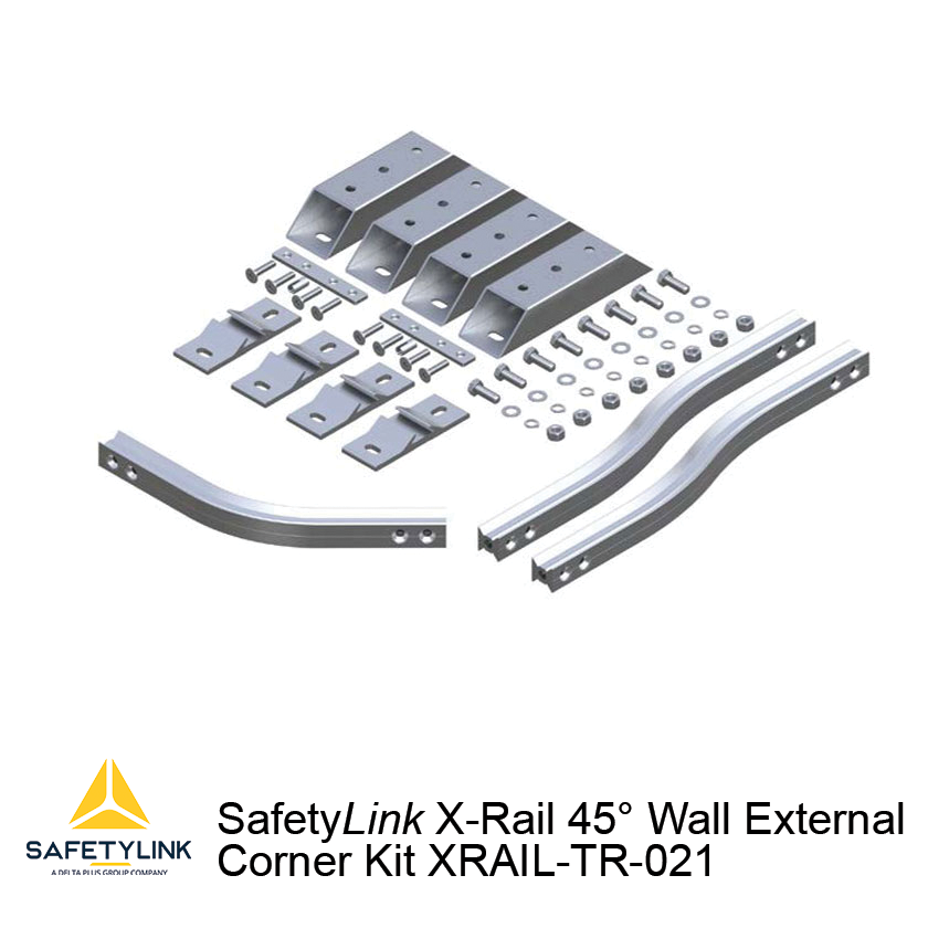 X-Rail – Horizontal Rail System Concrete Mount – SafetyLink