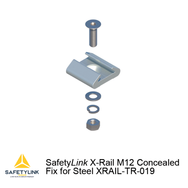 X-Rail – Horizontal Rail System Concealed Fix – SafetyLink