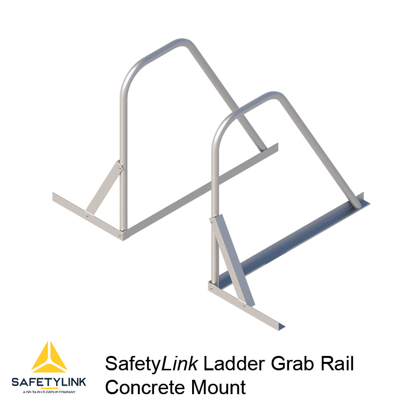 FASTFIT GUARDRAIL SYSTEMS – LADDER GRAB RAIL – CONCRETE MOUNT – SafetyLink