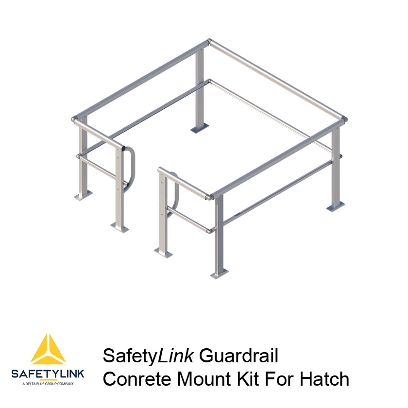 FASTFIT GUARDRAIL SYSTEMS – Hatch (Concrete Mounted) - SafetyLink