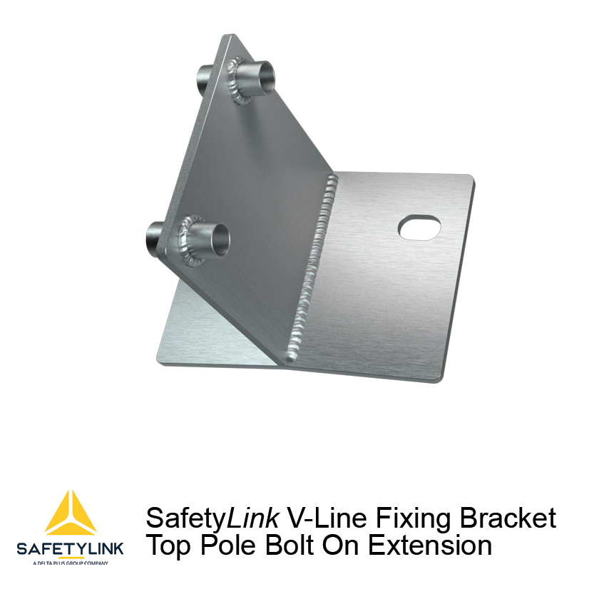 V-Line Top Plate – Pole Bolt On Extended – SafetyLink