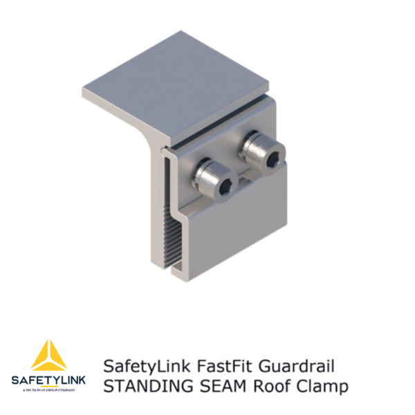 FASTFIT GUARDRAIL SYSTEMS – Standing Seam Clamps - SafetyLink