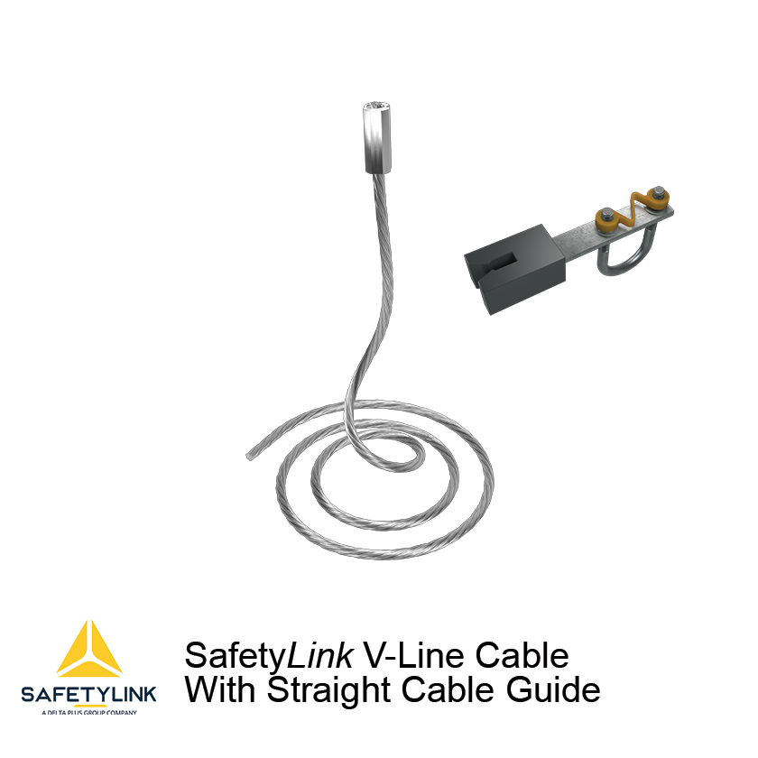 V-Line Swaged Termination Cable Assembly with Straight Guide/s – SafetyLink