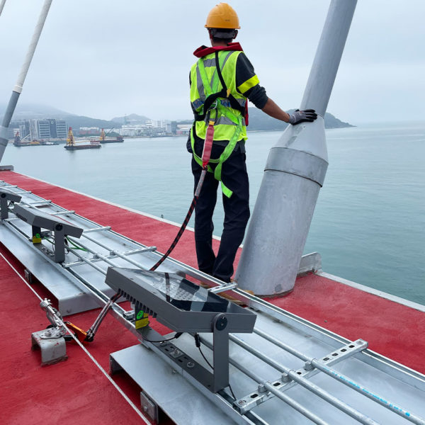 SafetyLink FrogLine Installed on a Bridge in Hong Kong - SafetyLink