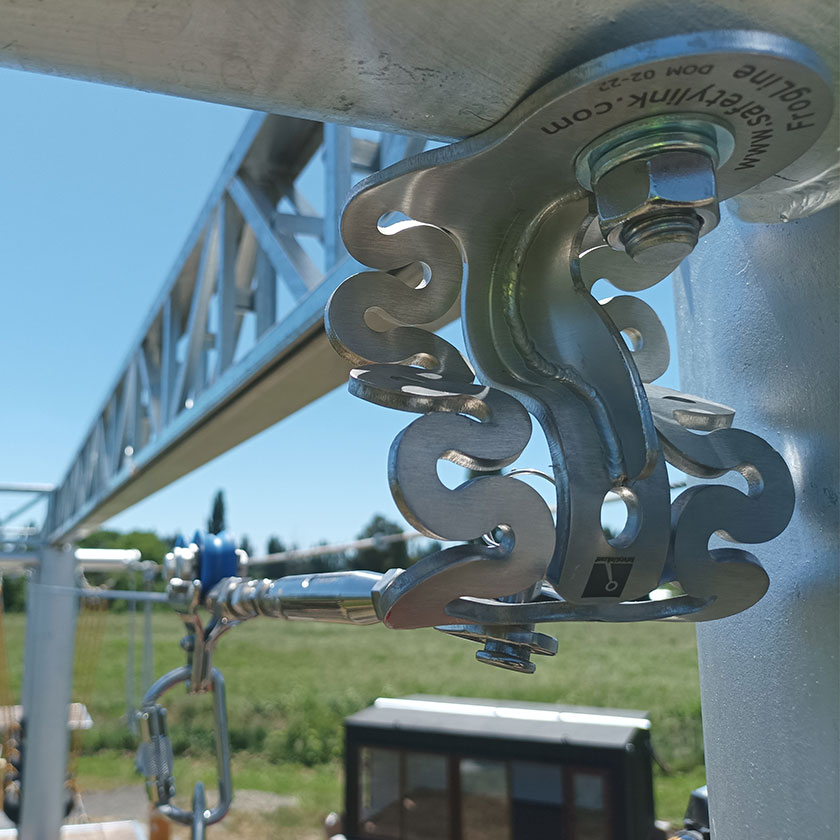 SafetyLink Overhead FrogLine installed in Chile – SafetyLink