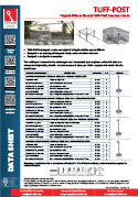 Concrete Cast-In TUFF-POST 300mm (Round) with Collared Eyebolt – SafetyLink