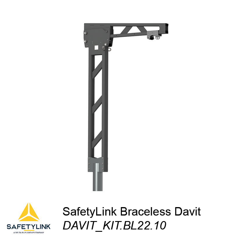 Braceless Davits – SafetyLink