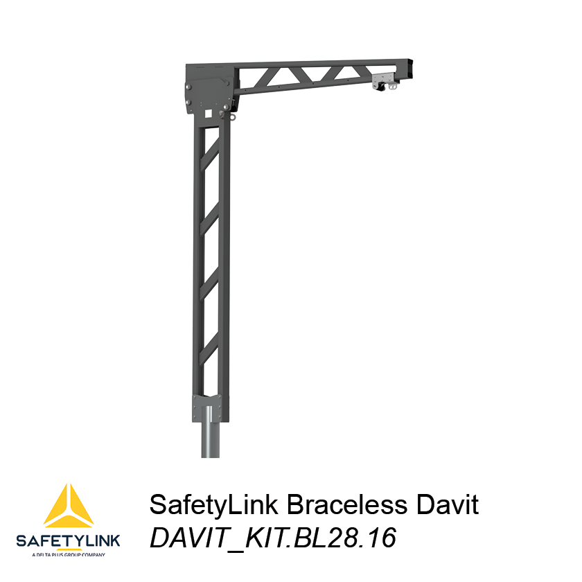 Braceless Davits – SafetyLink