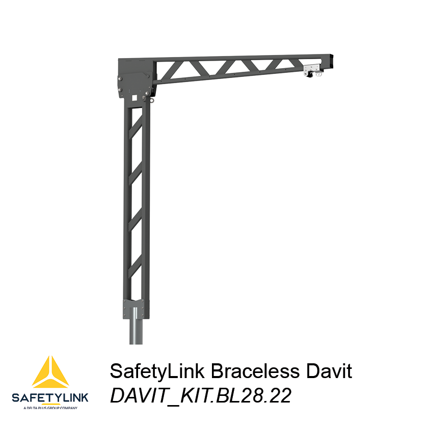 Braceless Davits – SafetyLink
