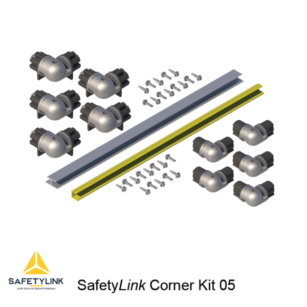 FASTFIT GUARDRAIL SYSTEMS – CORNER KIT - SafetyLink